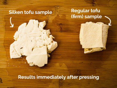 How to drain silken tofu and which recipes need it