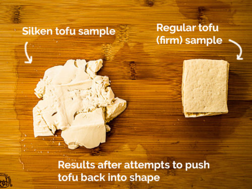 How to drain silken tofu and which recipes need it