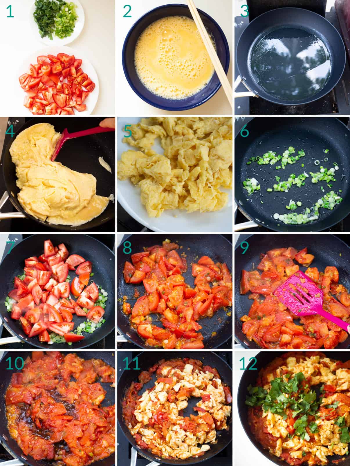10-minute super satisfying Chinese egg + tomato stir fry