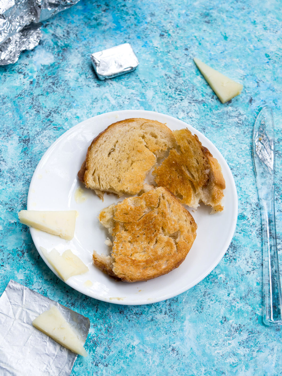 How to make a grilled cheese sandwich with a hotel room iron